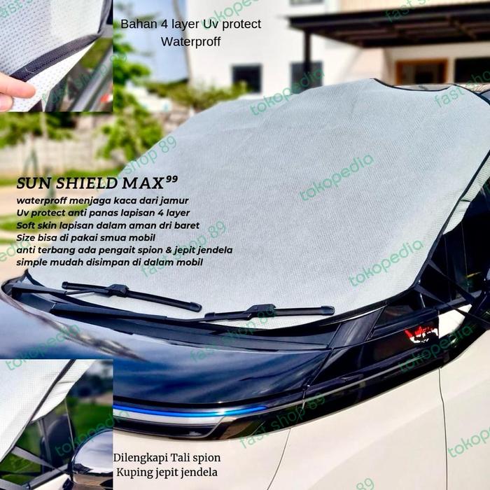 Jual SUNSHIELD PELINDUNG KACA MOBIL PANAS MATAHARI ANTI PANAS 4LAYER UV PRO - Jakarta Barat ...