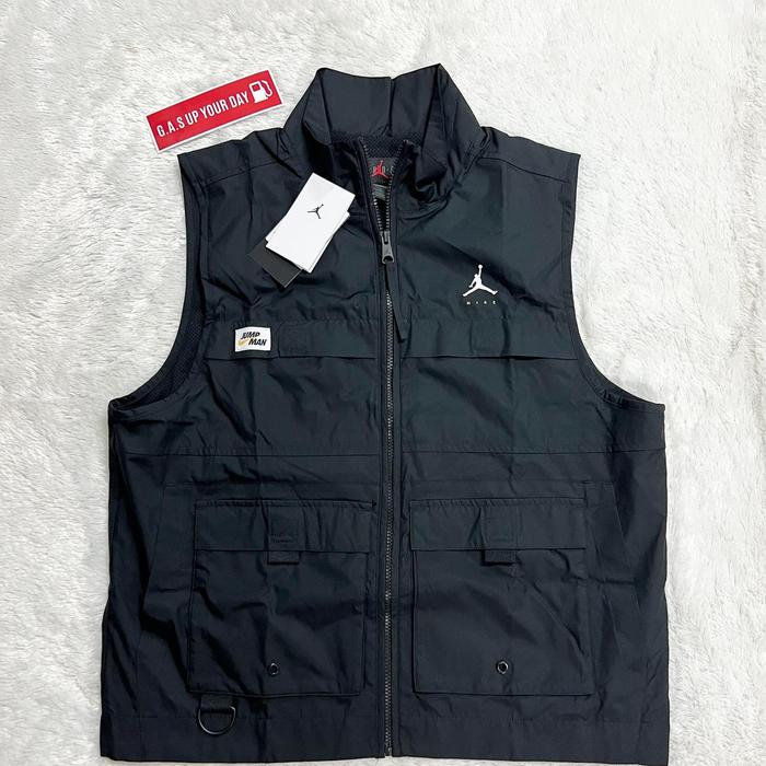 Jual Air Jordan Jumpman Vest ‘Black’ DX6599-010 - Kota Tangerang ...