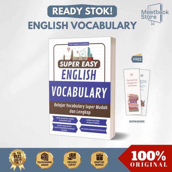 Promo PAKET SUPER EASY ENGLISH GRAMMAR-VOCABULARY-16 TENSES ...