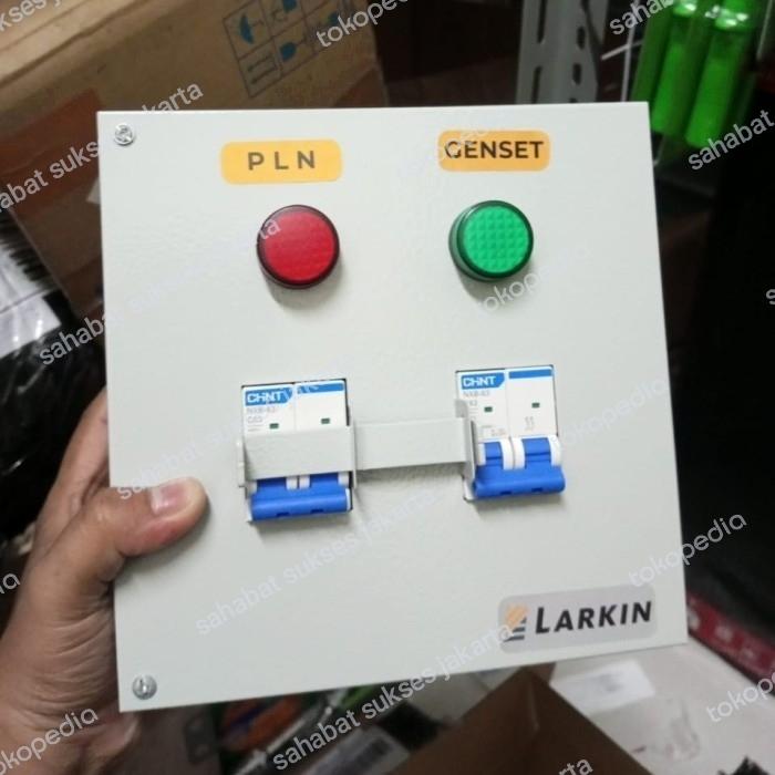 Jual LARKIN PANEL INTERLOCK SAKLAR OTOMATIS LISTRIK PLN KE GENSET ...