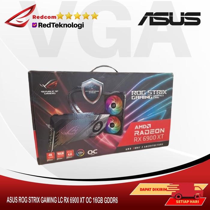 Jual ASUS ROG STRIX GAMING LC RX 6900 XT / RX 6900XT OC 16GB GDDR6 - Jakarta Barat - chandut ...