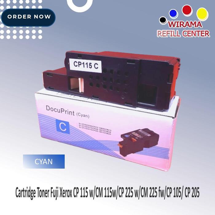 Jual Cartridge Toner Fuji Xerox CP105/CP205/CM205 - Biru - Kota ...