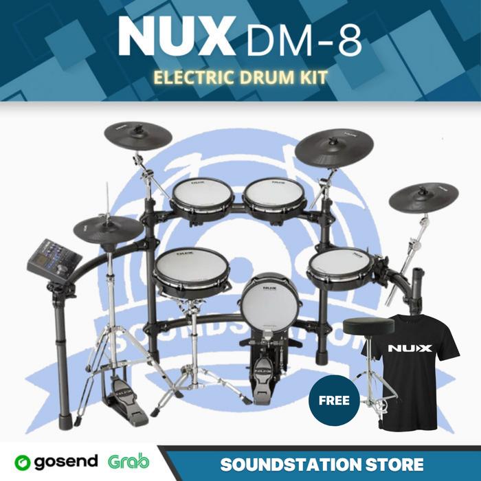 Promo NUX DM8 Electric Drum Kit Digital | Elektrik Set DM-8 Cicil 0% 3x - Kota Tangerang Selatan ...