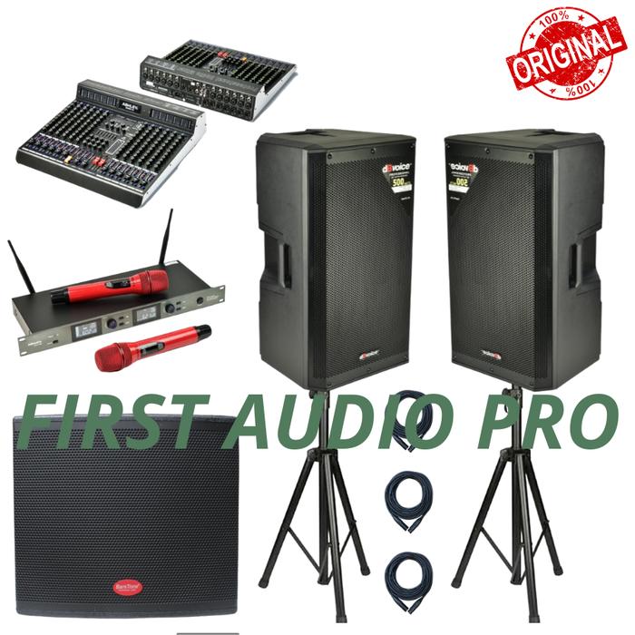 Jual Paket 12 akustik soundsystem dbvoice + subwoofer baretone sw18 ...