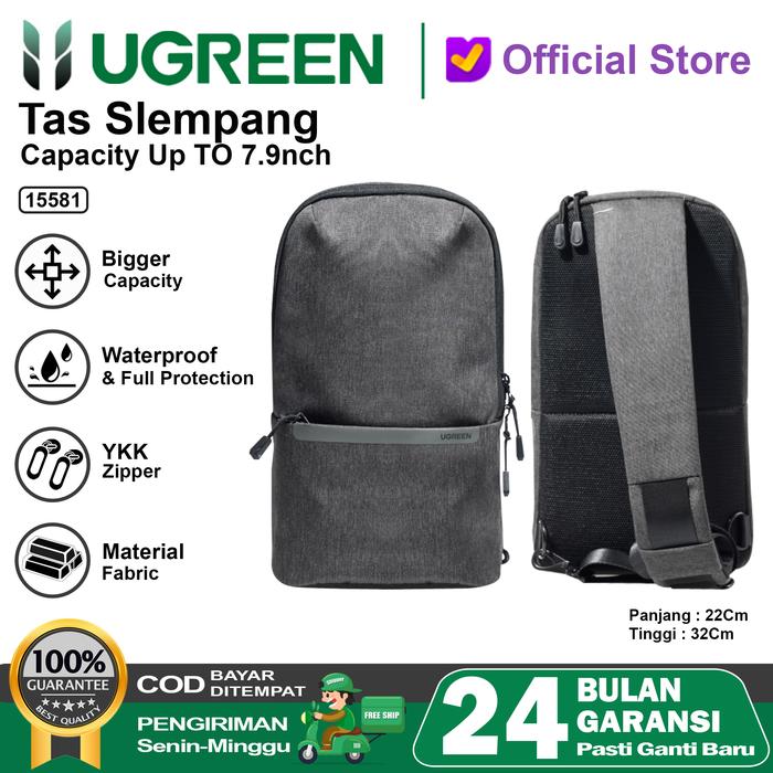 Promo UGREEN Mi City Sling Bag, Crossbody Bag, Tas Selempang 15581 ...