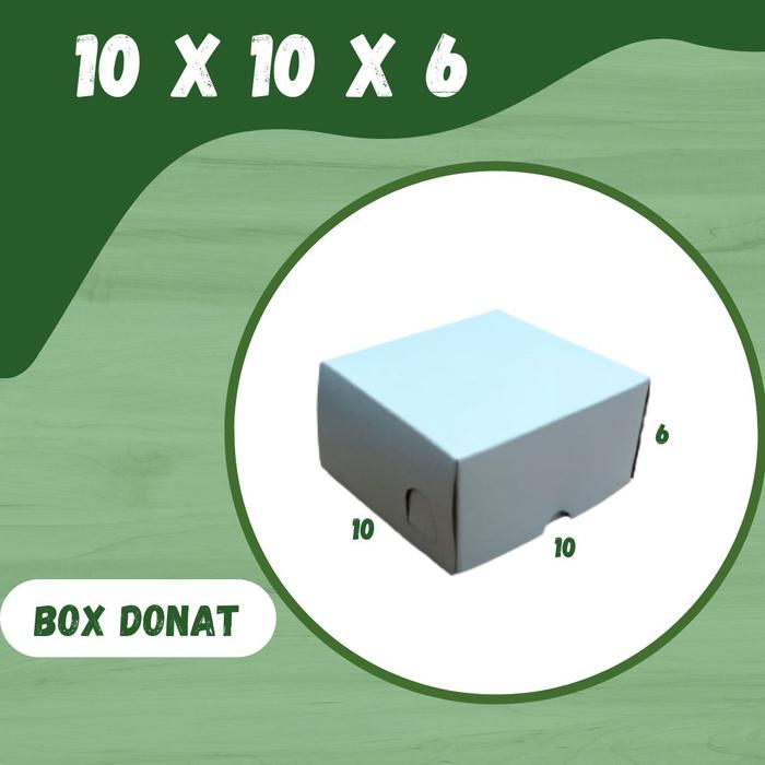 Jual Kardus Donat Duplex 10x10x6 Box Dus Packing Kotak Kemasan Karton ...