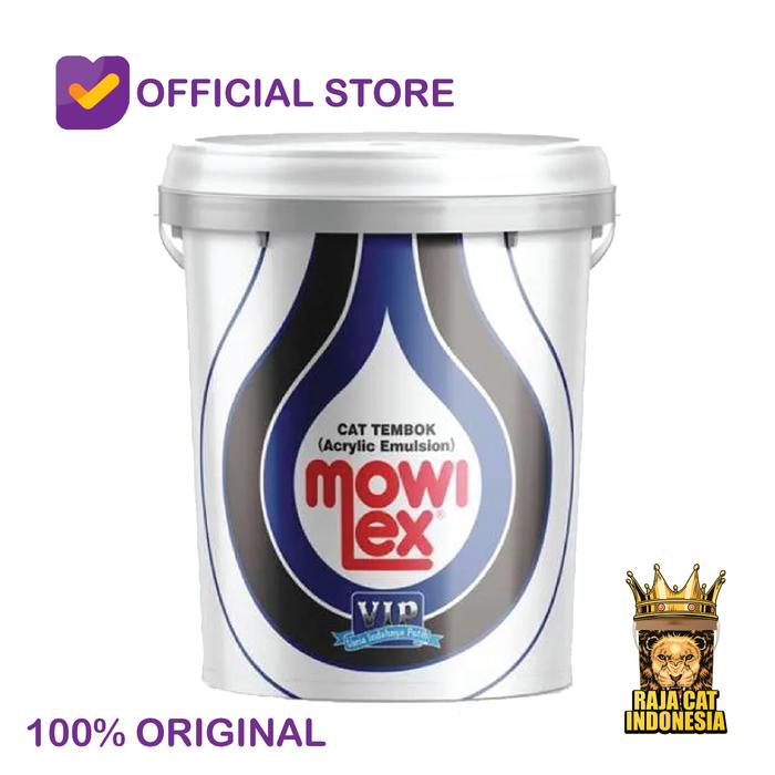 Jual Cat Tembok Interior Mowilex Emulsion VIP E1000 Putih Prima 20 ...