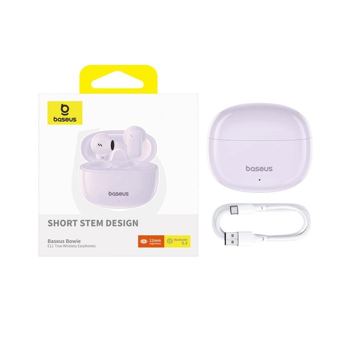 Jual BASEUS E11 TRUE WIRELESS BLUETOOTH EARPHONE TWS MINI EARBUDS ...
