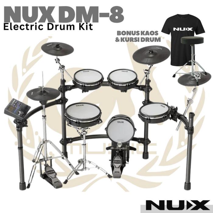 Promo NUX DM8 Electric Drum Kit Digital | Elektrik Set DM-8 Cicil 0% 3x - Kota Tangerang Selatan ...
