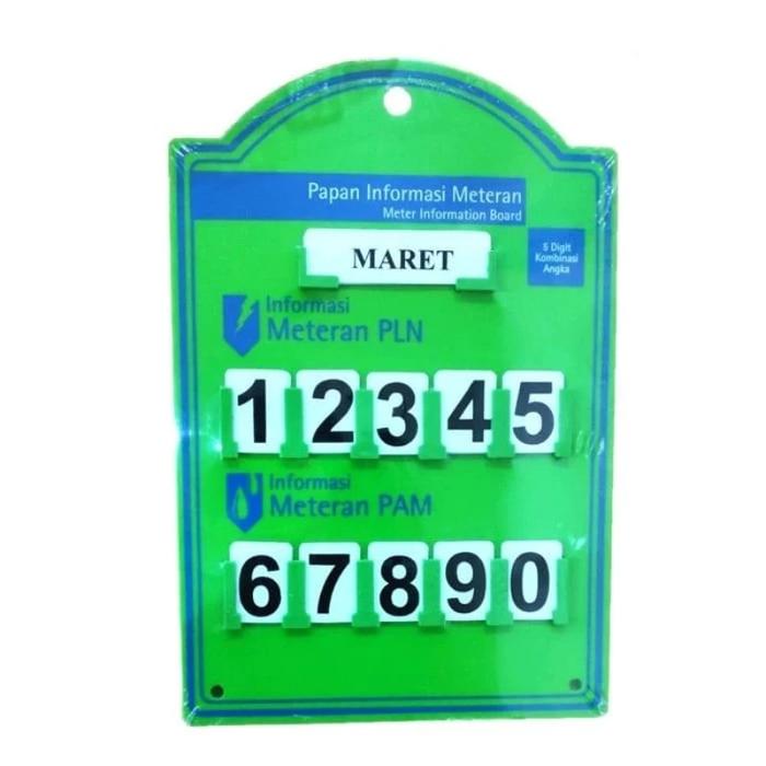 Jual kenmaster papan meteran PLN / PAM listrik Air Meter - Jakarta ...