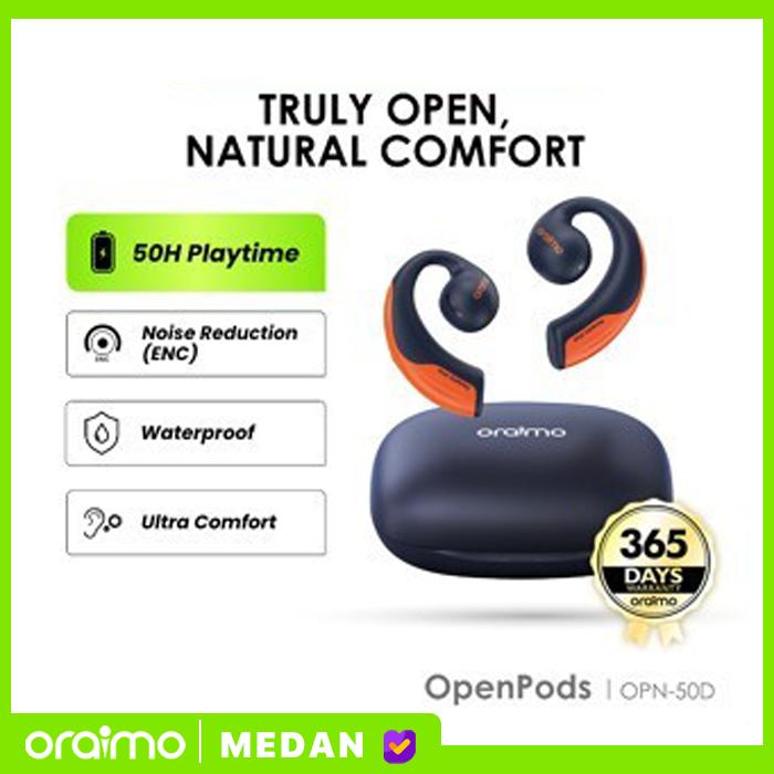 Promo Oraimo TWS True Wireless Stereo Bluetooth V.5.2 OpenPods OPN-50D Cicil 0% 3x - Kota Medan ...