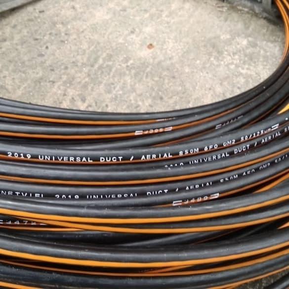 Jual Netviel Cable FO 6 Core Universal Duct Aerial Multimode 50/125um ...