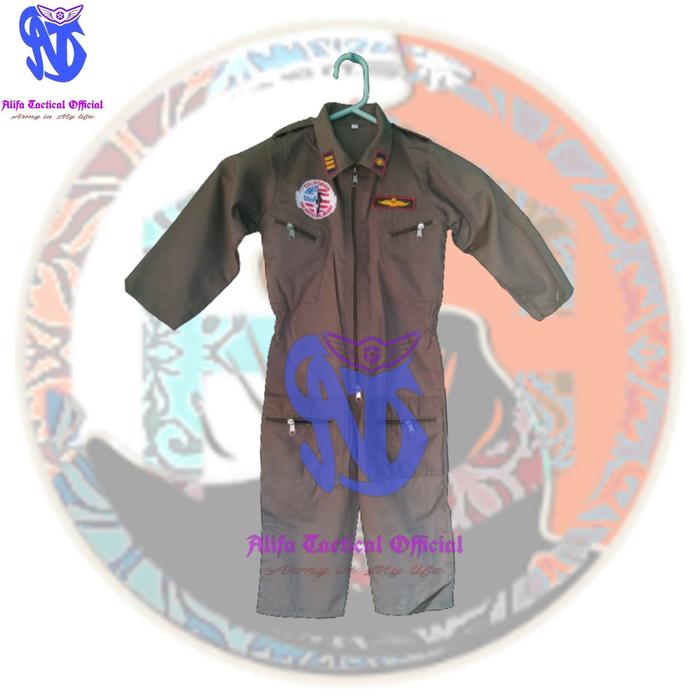 Jual Baju Penerbang Anak Warna Lengkap Wearpack Seragam Profesi Pilot ...