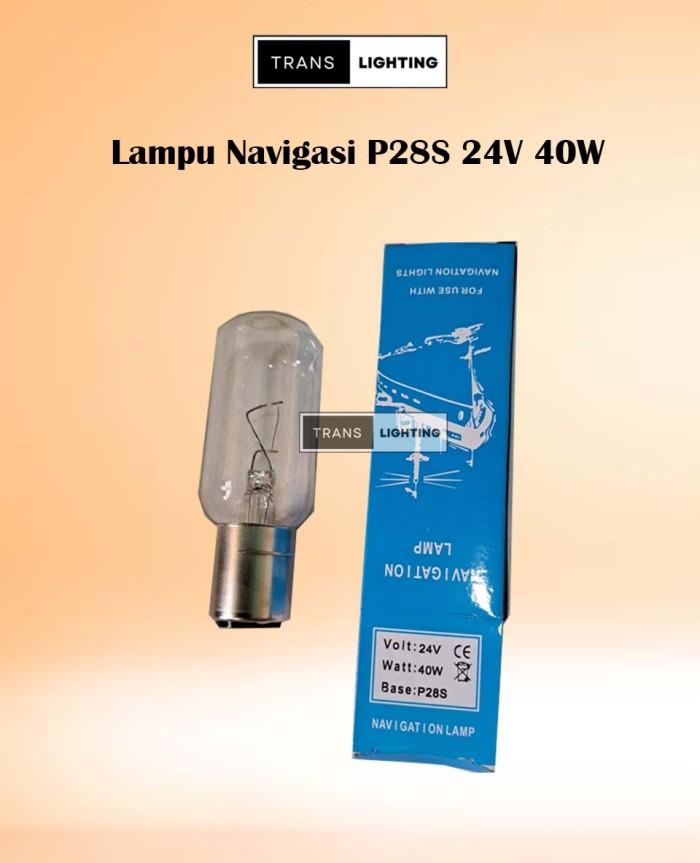 Jual Lampu Navigasi Navigation light Bulb P28S 24V 40W - Jakarta Barat - Trans Lighting | Tokopedia
