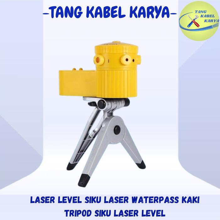 Promo Laser Leveler Siku Laser Waterpass Kaki Tripod Siku Tukang Laser ...
