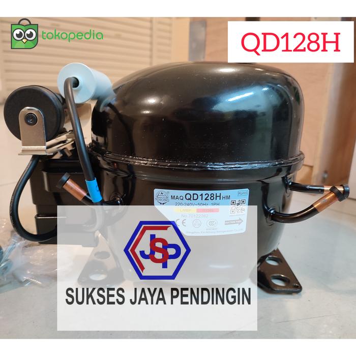 Jual Compressor Nihong QD128H R134a / Kompresor MAQ QD128H HM - Jakarta ...