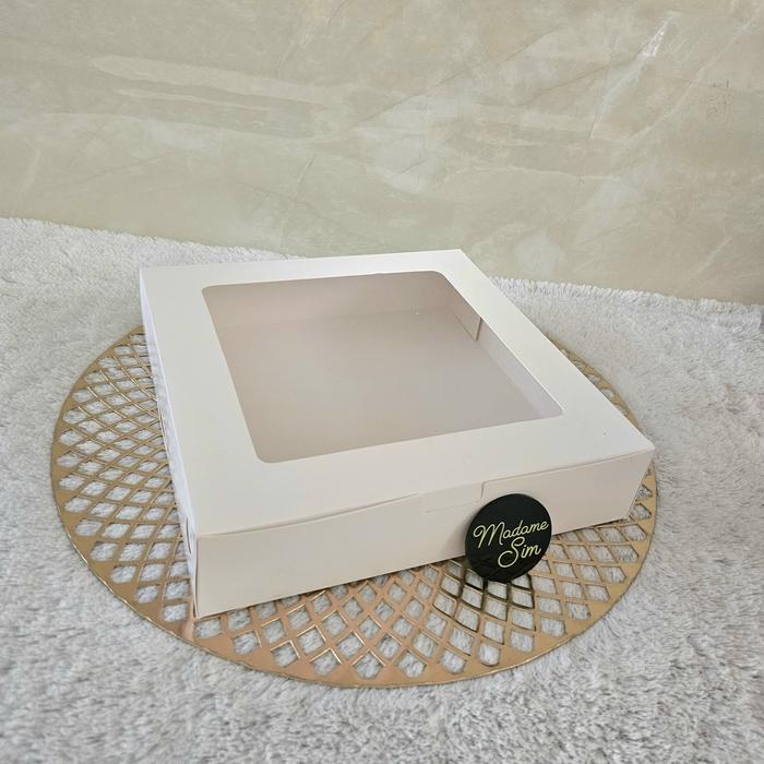 Promo BOX IVORY - KOTAK PIZZA - DUS DONAT - KARDUS HAMPERS 25x25x5 ...