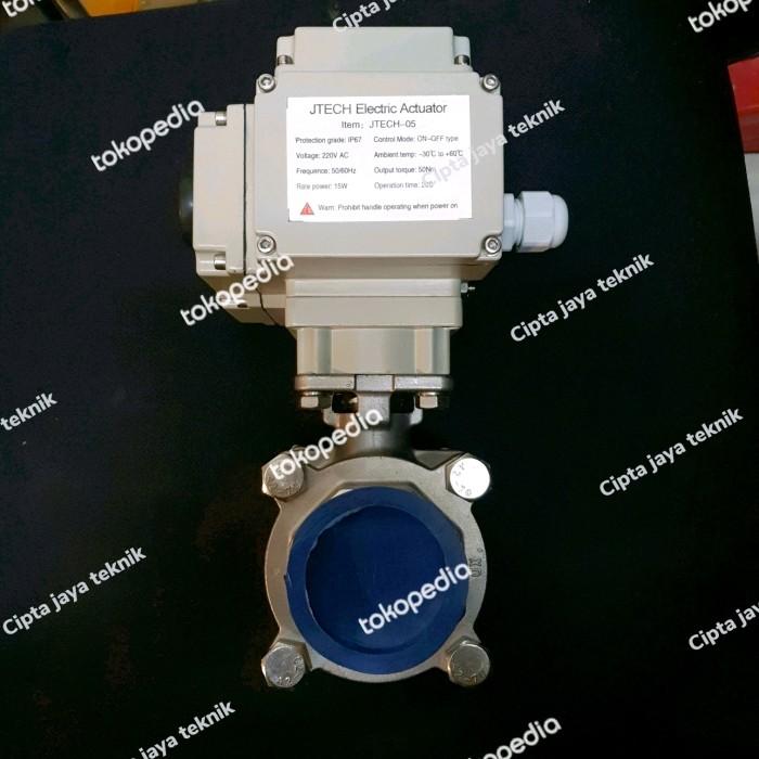 Jual ball valve actuator electric motorized 2 1/2" inch JTECH - Jakarta ...