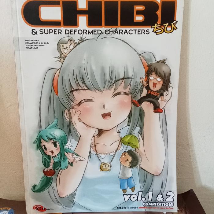 Jual HOW TO DRAW CHIBI & SUPER DEFORMED CHARACTERS VOL. 1 & 2 ...