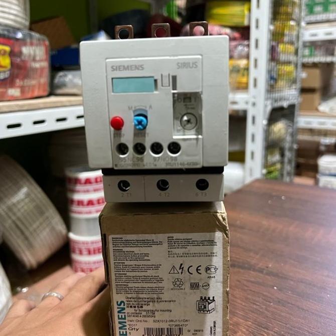 Jual Thermal Overload Relay Siemens 3Ru1146-4Kb0 57-75A Original Asli ...