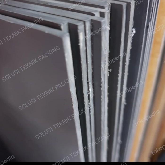 Jual Plat PVC Abu - Abu 8mm x 30cm x 50cm / Plat PVC Grey Lembaran ...