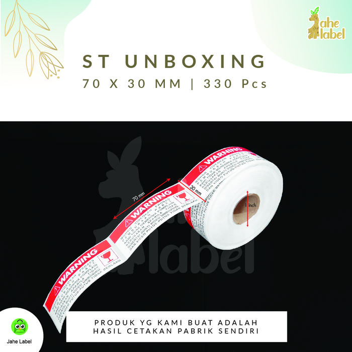 Jual STIKER UNBOXING STIKER LABEL UNBOXING STIKER PENGIRIMAN - 330 PCS ...