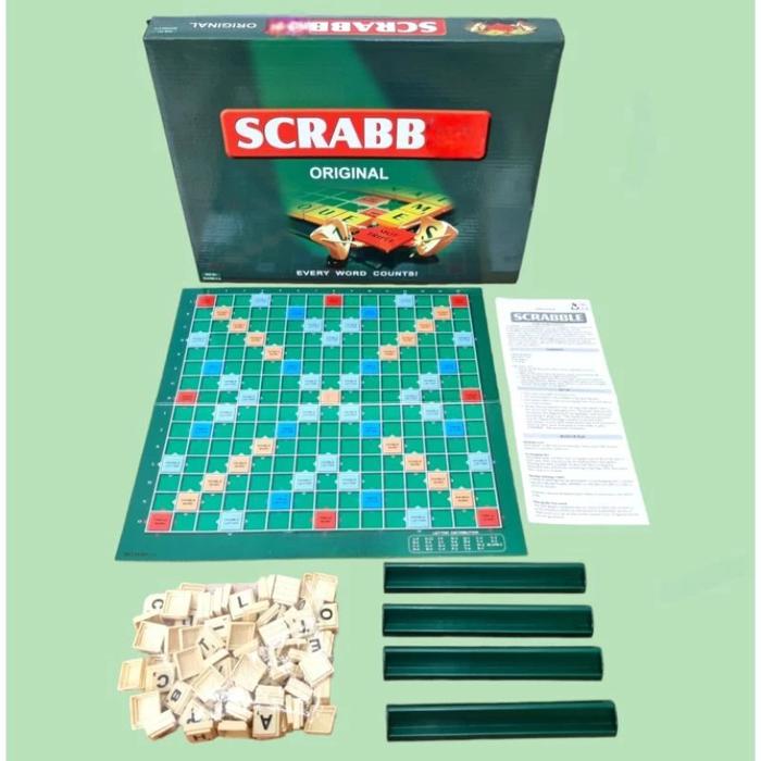 Jual Mainan Edukasi Anak Scrabble Game / Scrabbles Board Game Di Seller ...