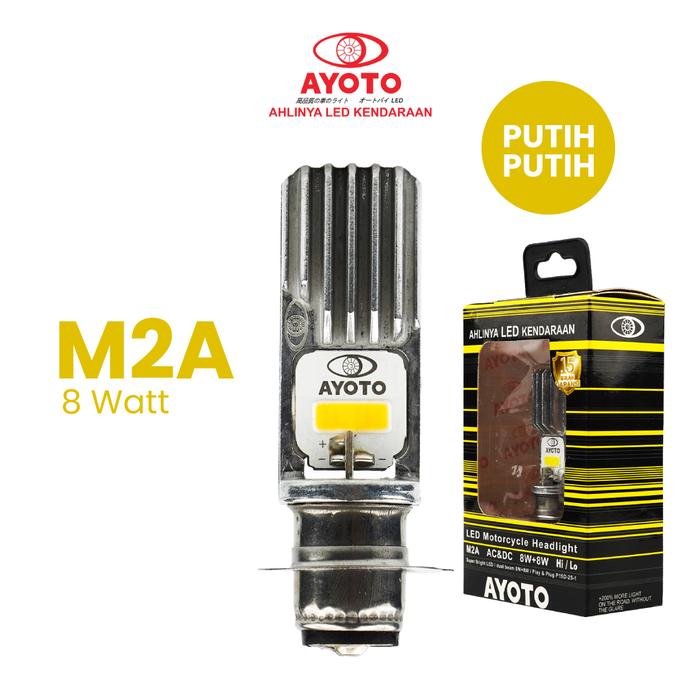 Promo LAMPU MOTOR LED AYOTO M2A - Putih - Jakarta Barat - AyotoLED ...