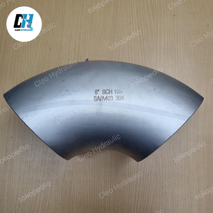 Jual ELBOW LAS SS304 6 " INCH SCH 10/ELBOW LAS 90°SS304 - Jakarta Barat ...