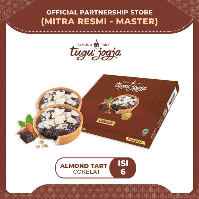Jual Almond Tart Coklat Tugu Jogja - Isi 6 Pcs - Kab. Sleman - Master ...