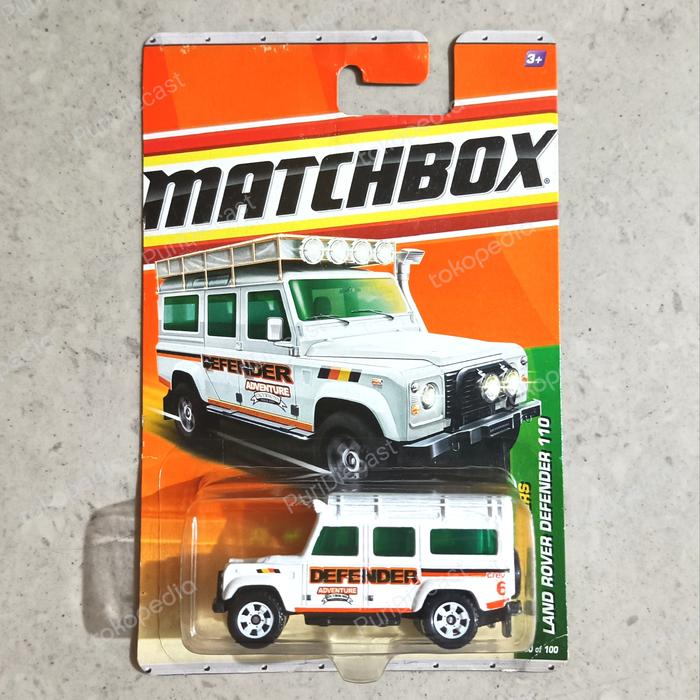 Jual MATCHBOX MBX LAND ROVER DEFENDER 110 JUNGLE EXPLORERS ADVENTURE ...