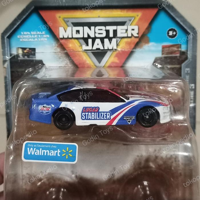 Promo Monster Jam Race car Lucas Stabilizer Walmart exclusive Spin ...