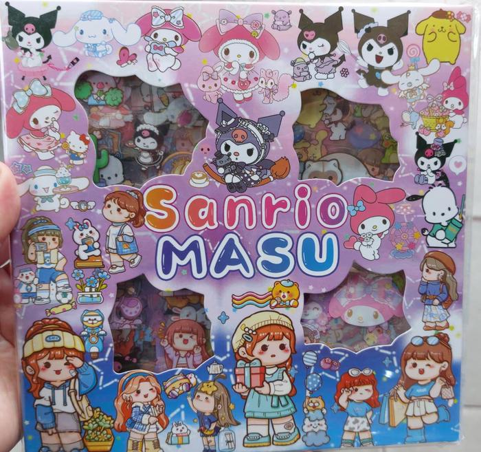 Jual 1 Pack Isi 100 Lembar Pcs Stiker Box Merk Senmu Sen Mu Momo Stiker ...