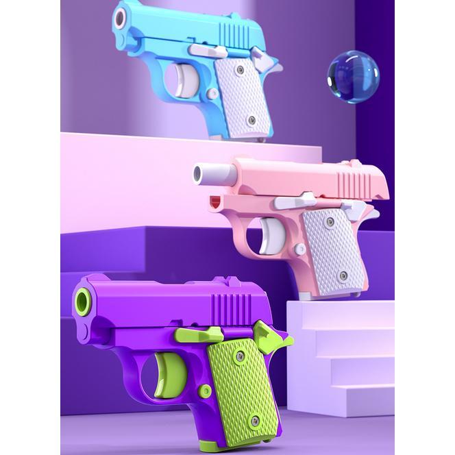 Jual Fidget Pistol Mainan Anak-anak Mini 3d Toy Gun Pistols Di Seller ...