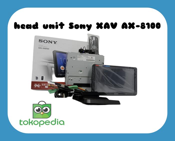 Jual head unit android sony xav ax-8100 / SONY XAV AX8100 SINGLE DIN ...