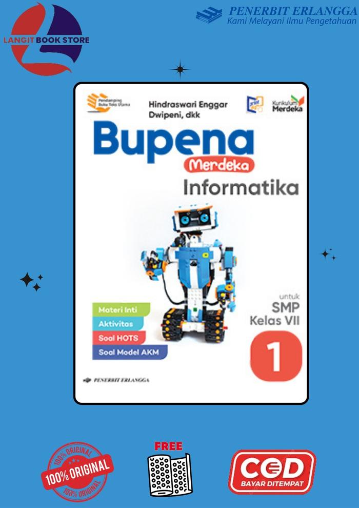 Jual BUPENA MERDEKA INFORMATIKA SMP/MTS KLS.7 KURIKULUM MERDEKA - Jakarta Timur - LANGIT BOOK ...