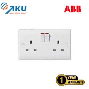 Jual Abb AC227,2 gang BS single pole switched socket outlet, 13A - Jakarta Pusat - AkselOnline ...