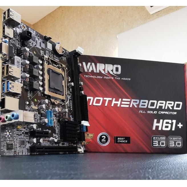 Jual Motherboard VARRO H61+ B75 Mobo Intel Socket LGA 1155 Mainboard ...