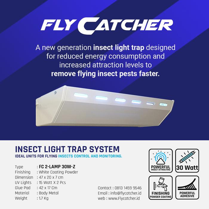 Jual Fly Catcher / Insect Trap / Lampu Perangkap Serangga Terbang 2 ...
