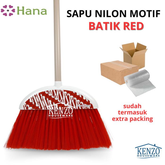 Jual Sapu Lantai Karakter Motif Batik Nilon Senar Plastik Broom Awet ...