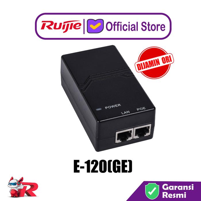 Jual Ruijie RG-E-120(GE) RG-E-120GE Adaptor 802.3af - Jakarta Barat - Ruijie Reyee Official ...