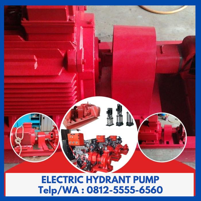 Jual Electric Hydrant Fire Pump 500 GPM Head 80 Meter - Jakarta Barat ...
