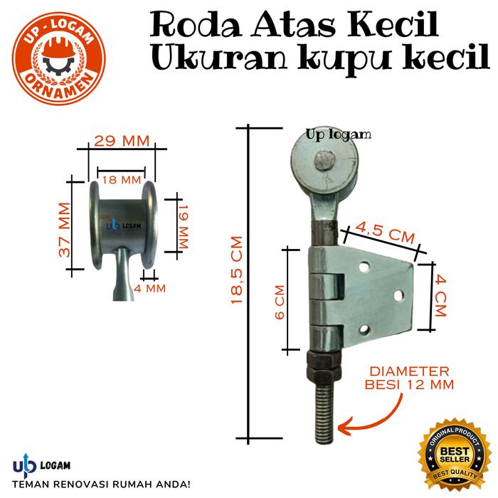 Jual Roda Atas Henderson Hasky Kecil Ukuran Kupu Kecil - Kab. Tegal ...