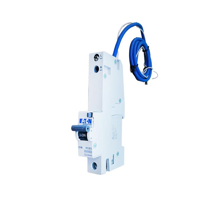 Jual RCBO ERCBO1P1630 6kA 1P 16A 30mA C Curve Eaton Cutler Hammer ...