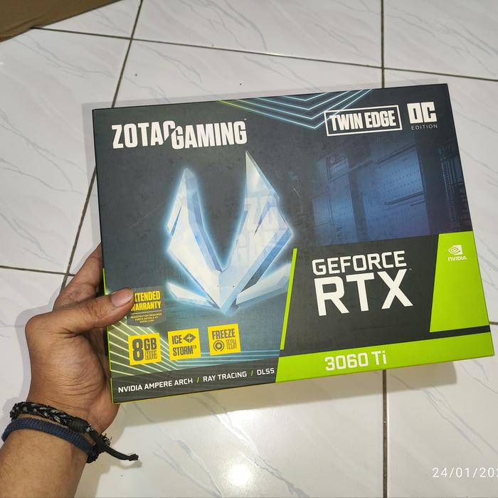 Jual Dus box vga Zotac RTX 3060 Ti TWIN EDGE OC RIGINAL IMEI - Kota ...