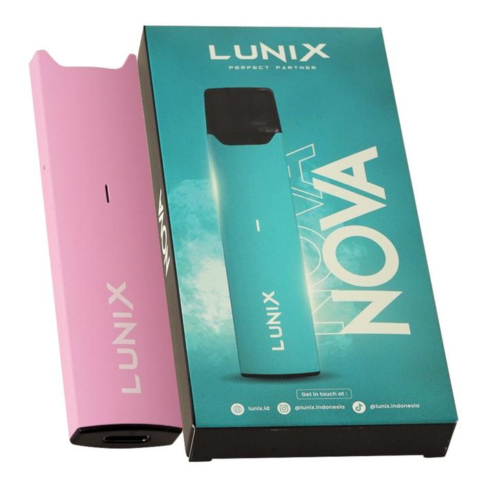 Promo Pod Vape LUNIX NOVA Pods System Kit 400Mah Pink Authentic By ...