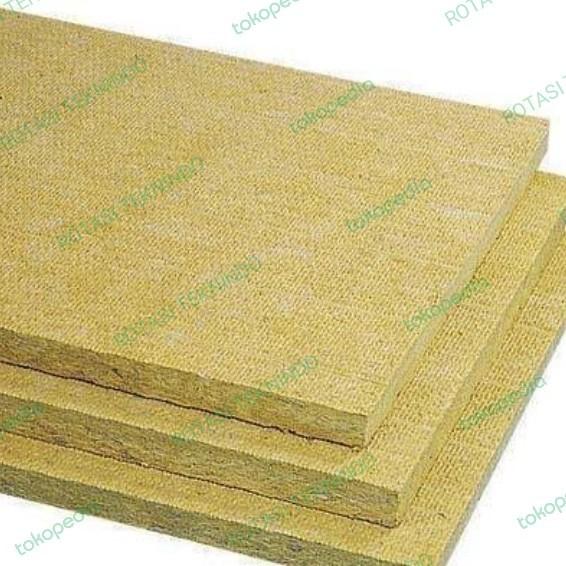 Jual Rock Wool Board ( Rockwool Lembaran ) Densty 60kg Tebal 50mm / 2 ...
