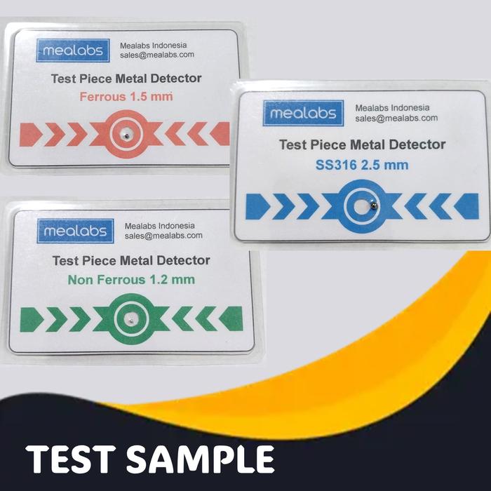 Jual Jual Test Piece Metal Detector / Kalibrator / Test Sample / X-Ray ...