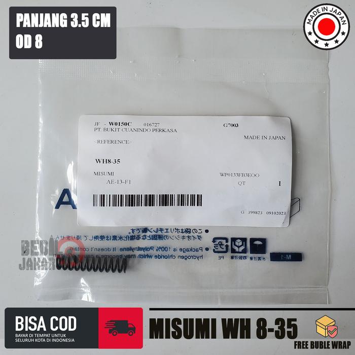 Jual Per Mizumi Jepang Misumi Bulat WH 8-35 OD 8 Panjang 3.5 cm Keras - Jakarta Pusat - Bedil ...
