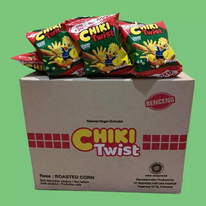 Jual chiki twist jagung bakar 1 dus 60pcs - Jakarta Pusat - pendopo ...